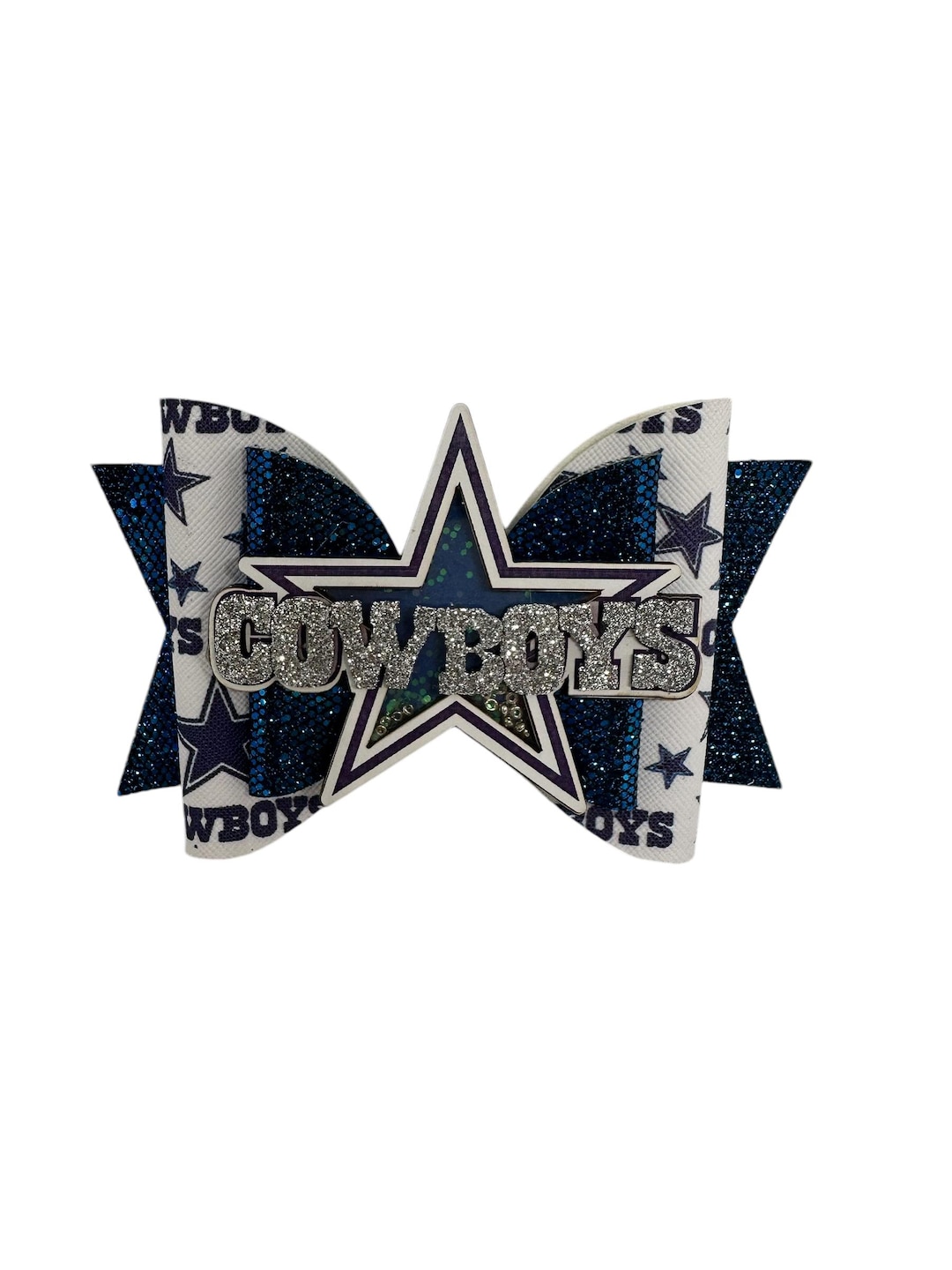 Dallas Cowboys Bow, Football Bow, NFL Team Bows, Texas Football Bows ...