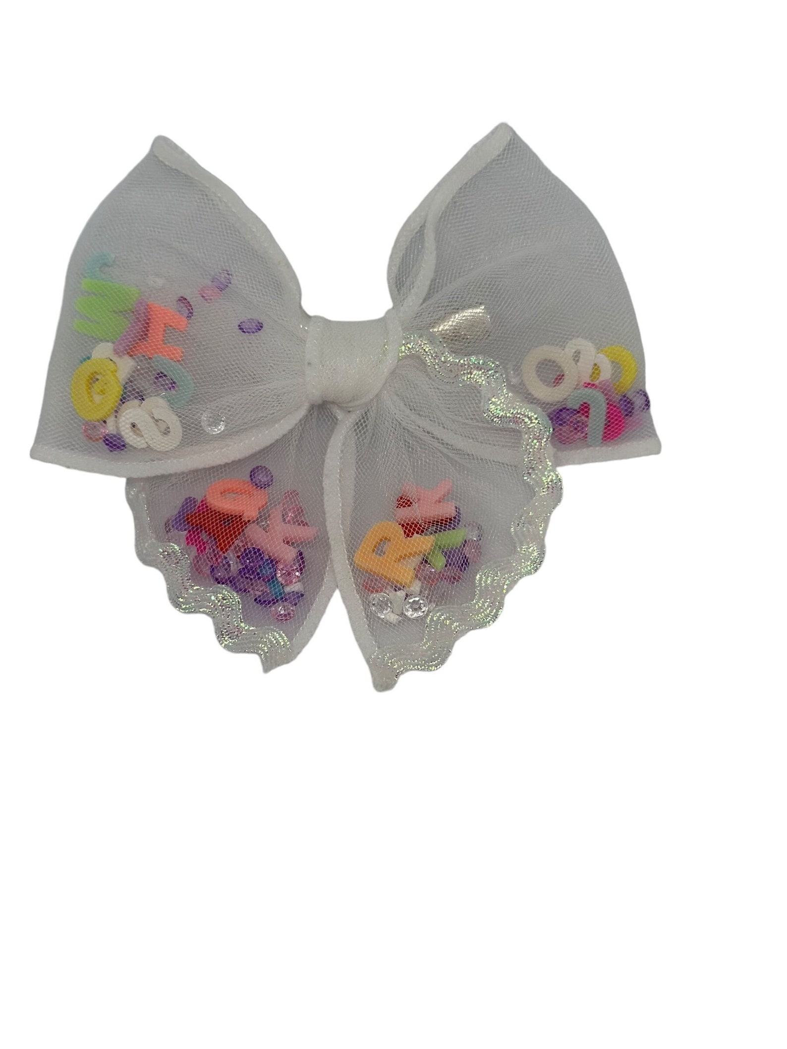 Back to School Bow, Alphabet Shaker Bow, ABC Bow, School Bows, Cute ...