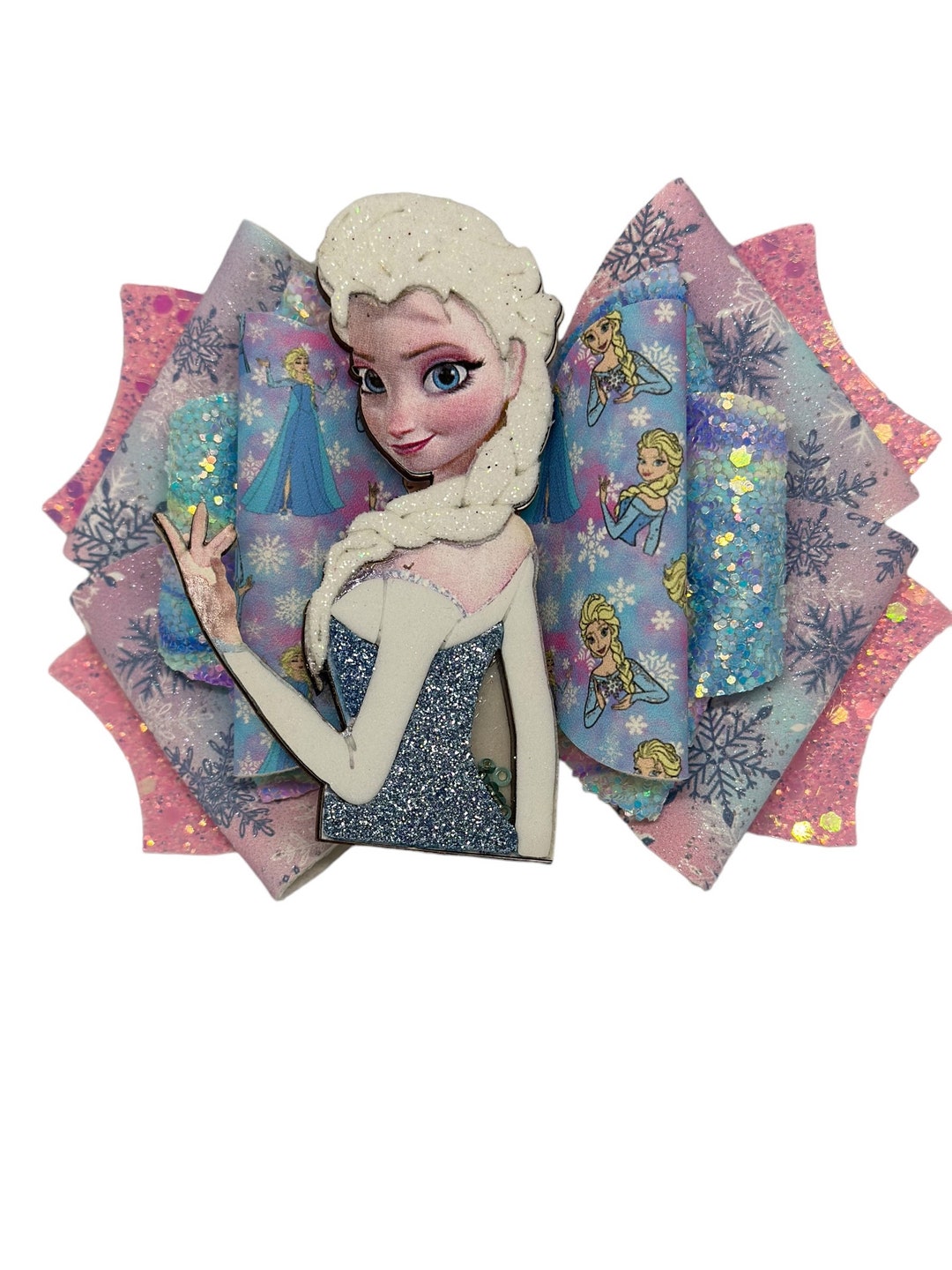 Girls Frozen Bow, Elsa Bow, Disney Frozen Bows, Birthday Bows ...