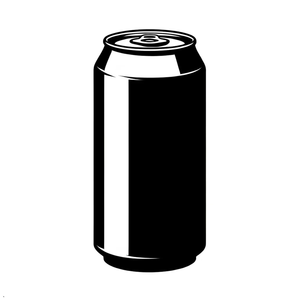 Aluminum Beer Can Svg, Soda Can Svg, Pop Can Svg, Blank Template ...