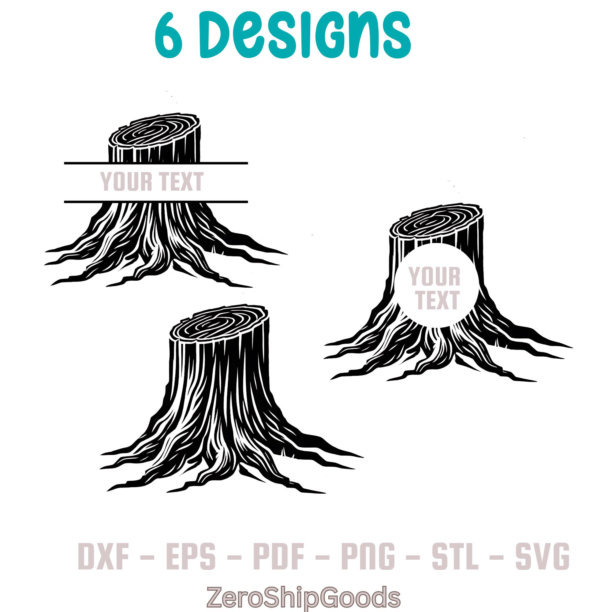Tree Stump SVG File,stump Grinding Svg,tree Service SVG, Tree Trimmer ...
