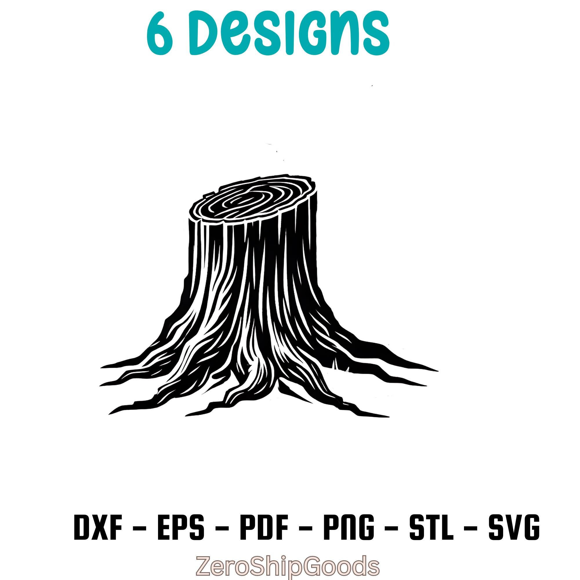 Tree Stump SVG File,stump Grinding Svg,tree Service SVG, Tree Trimmer ...