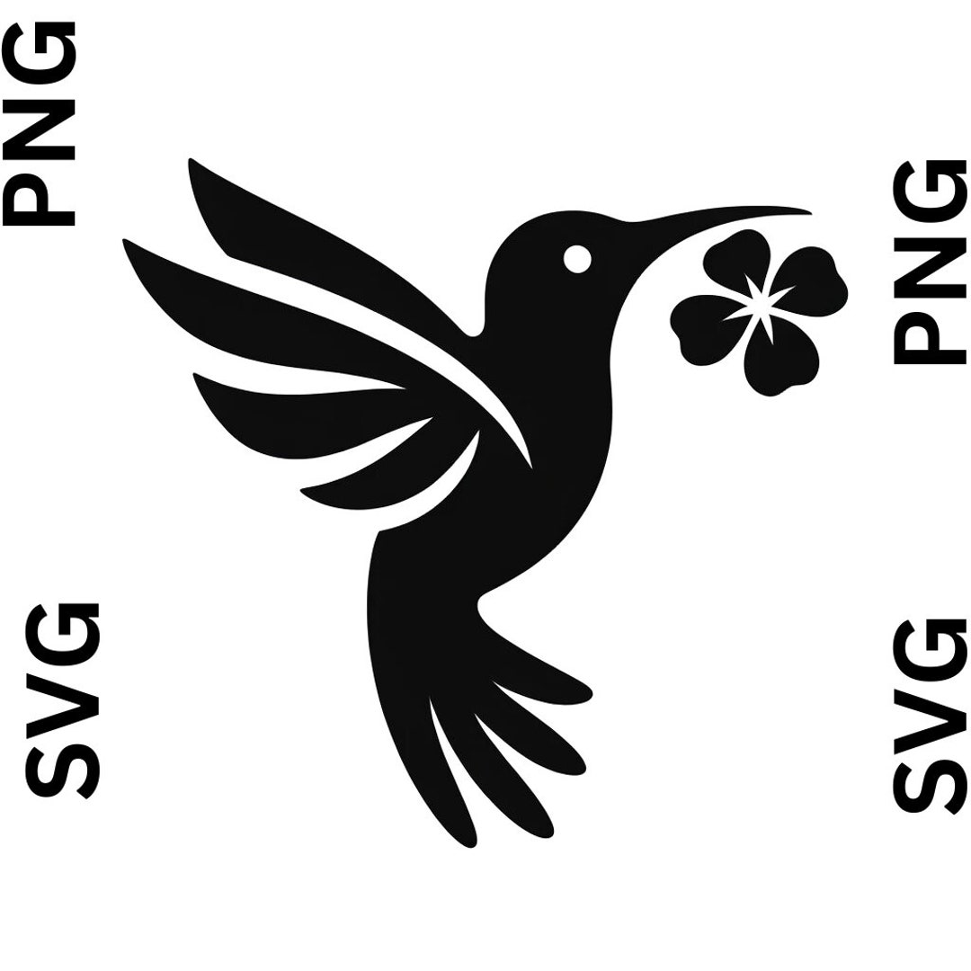 HUMMINGBIRD SVG, Hummingbird Vector, Hummingbird Svg Cricut, Silhouette ...