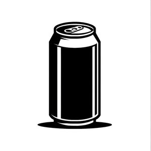 Aluminum Beer Can Svg, Soda Can Svg, Pop Can Svg, Blank Template ...