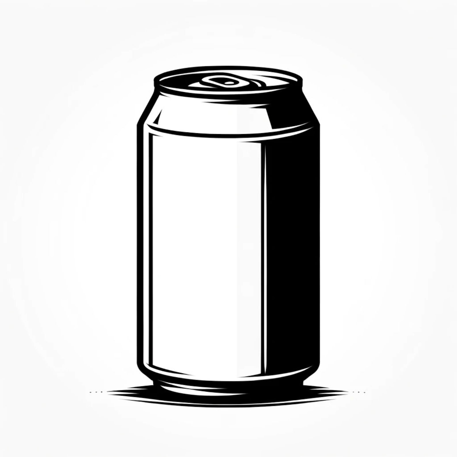 Aluminum Beer Can Svg, Soda Can Svg, Pop Can Svg, Blank Template ...