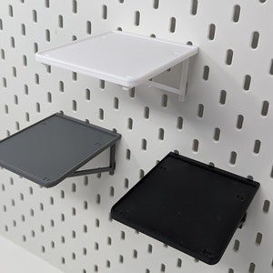 IKEA SKADIS SHELF Minimalistic Pegboard Uppspel Accessories Office Work ...