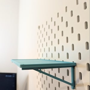 IKEA SKADIS SHELF Minimalistic Pegboard Uppspel Accessories Office Work ...