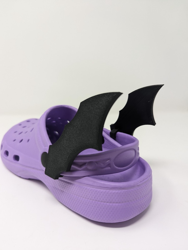Croc Clogs Bat Wings Attachment - Fancy Gift for Him Her Clogs ...