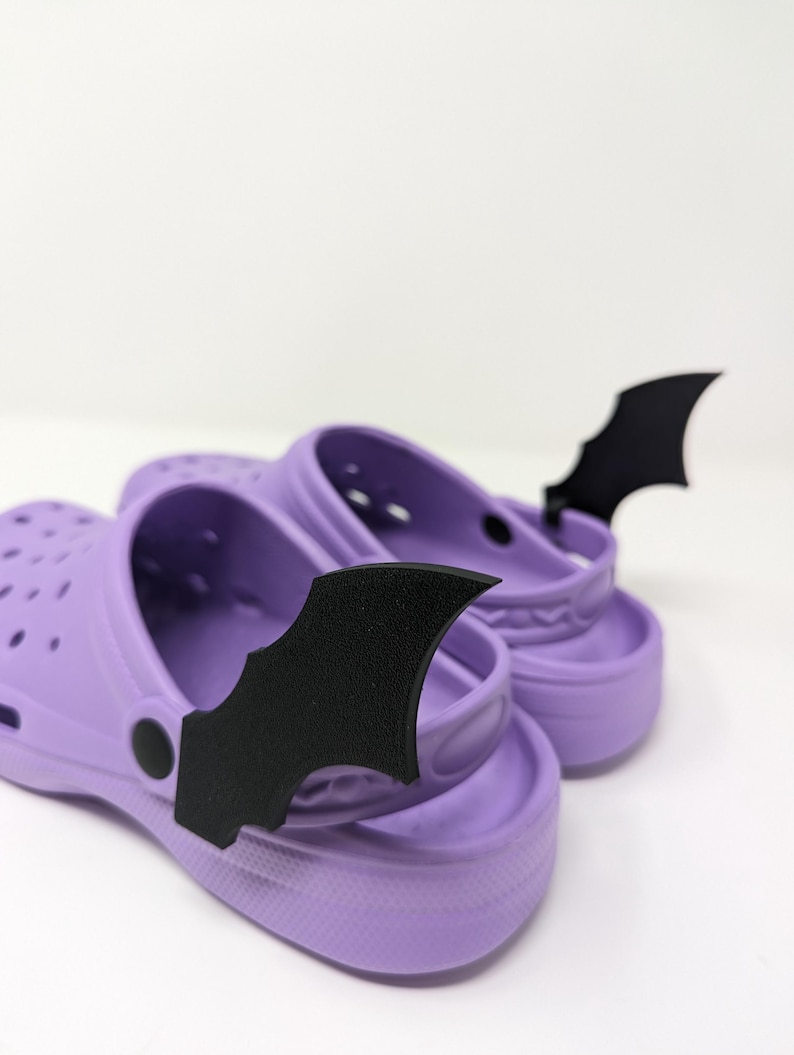 Croc Clogs Bat Wings Attachment - Fancy Gift for Him Her Clogs ...