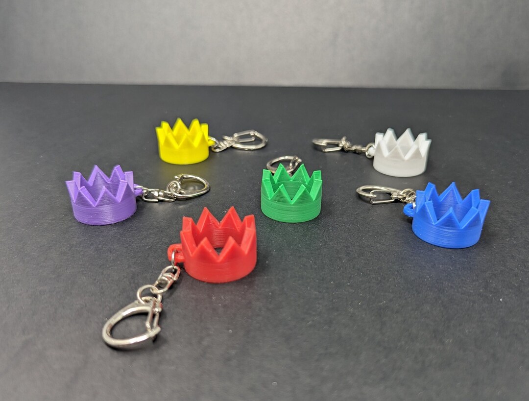 Partyhat Runescape OSRS Keychain Party Hat Crown for Game Room Decor ...
