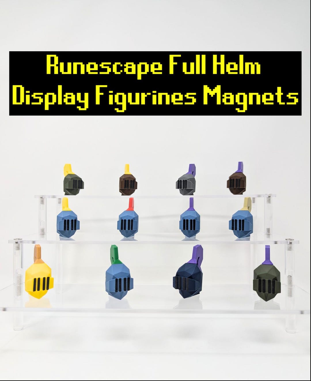Runescape Full Helm Magnet – 3D Printed OSRS Gamer Gift - Etsy
