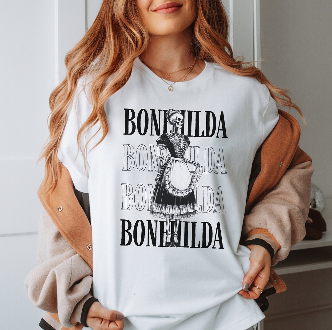 Bonehilda Makin' Magic Band Tee | the Sims Skeleton Maid Bonehilda Emo ...