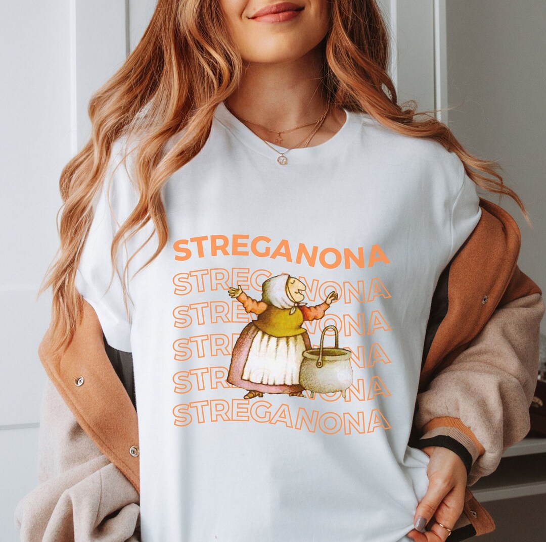 Strega Nona Streetwear Tee Shirt, Magic Pasta Pot Merch, Witchy Shirt ...