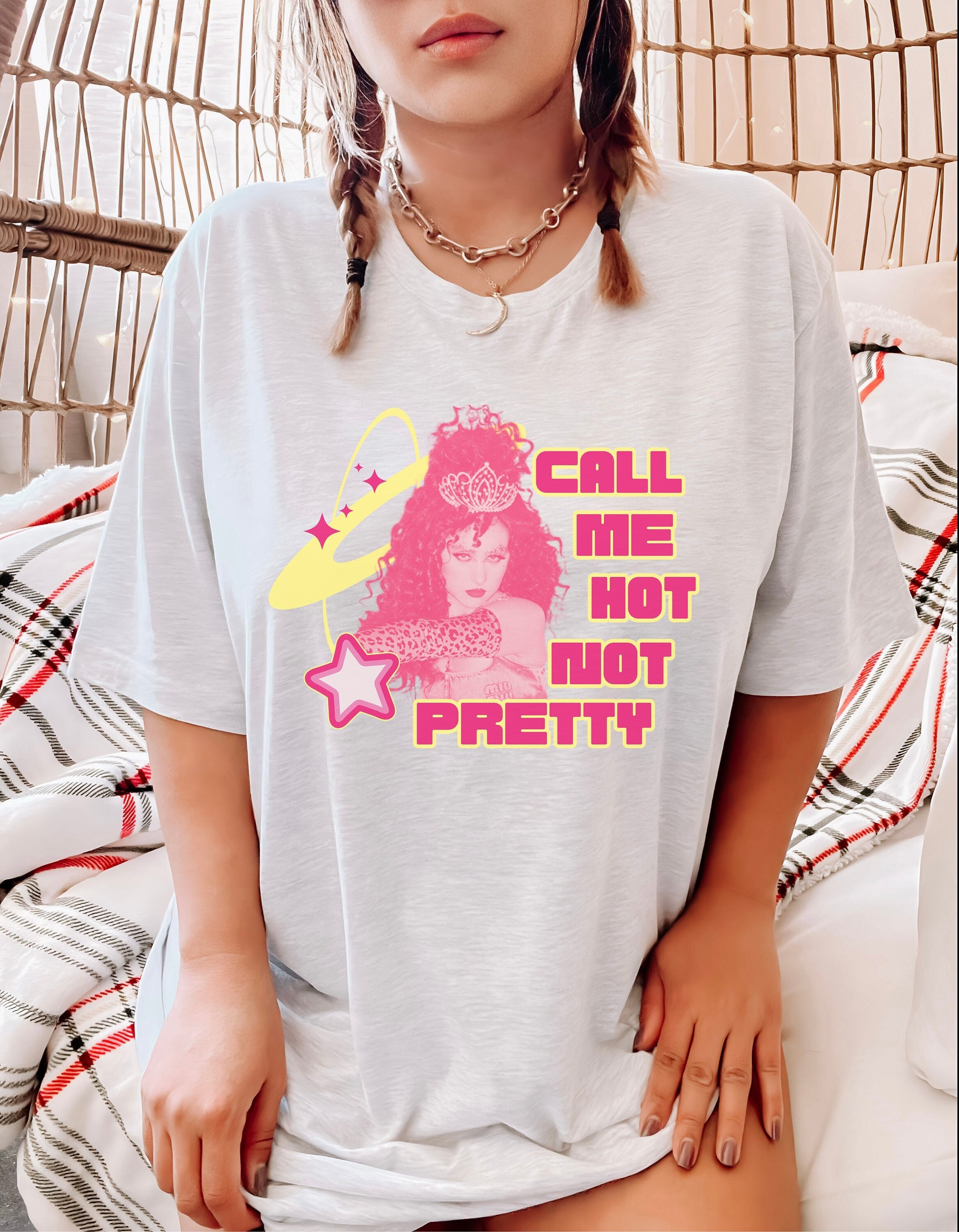 Chappell Roan Call Me Hot Not Pretty Y2K Vibes T-shirt for the Rise and ...