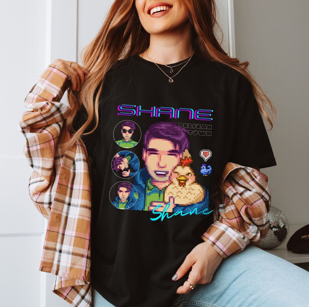 Shane Stardew Valley T-shirt, Stardew Valley Character Shane Gift ...