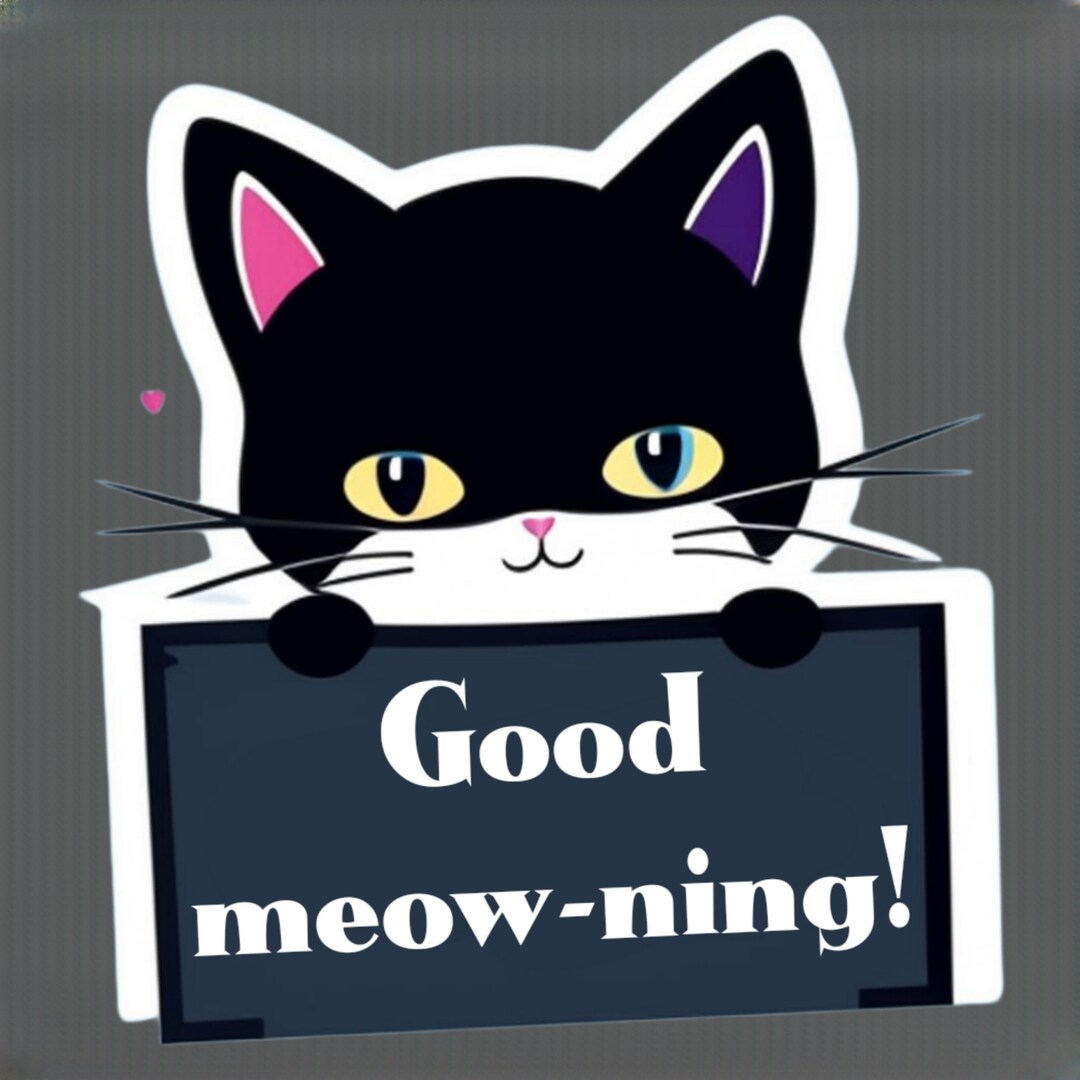 Funny Cat Clip-art Digital Cat Print Images Cat Quotes - Etsy