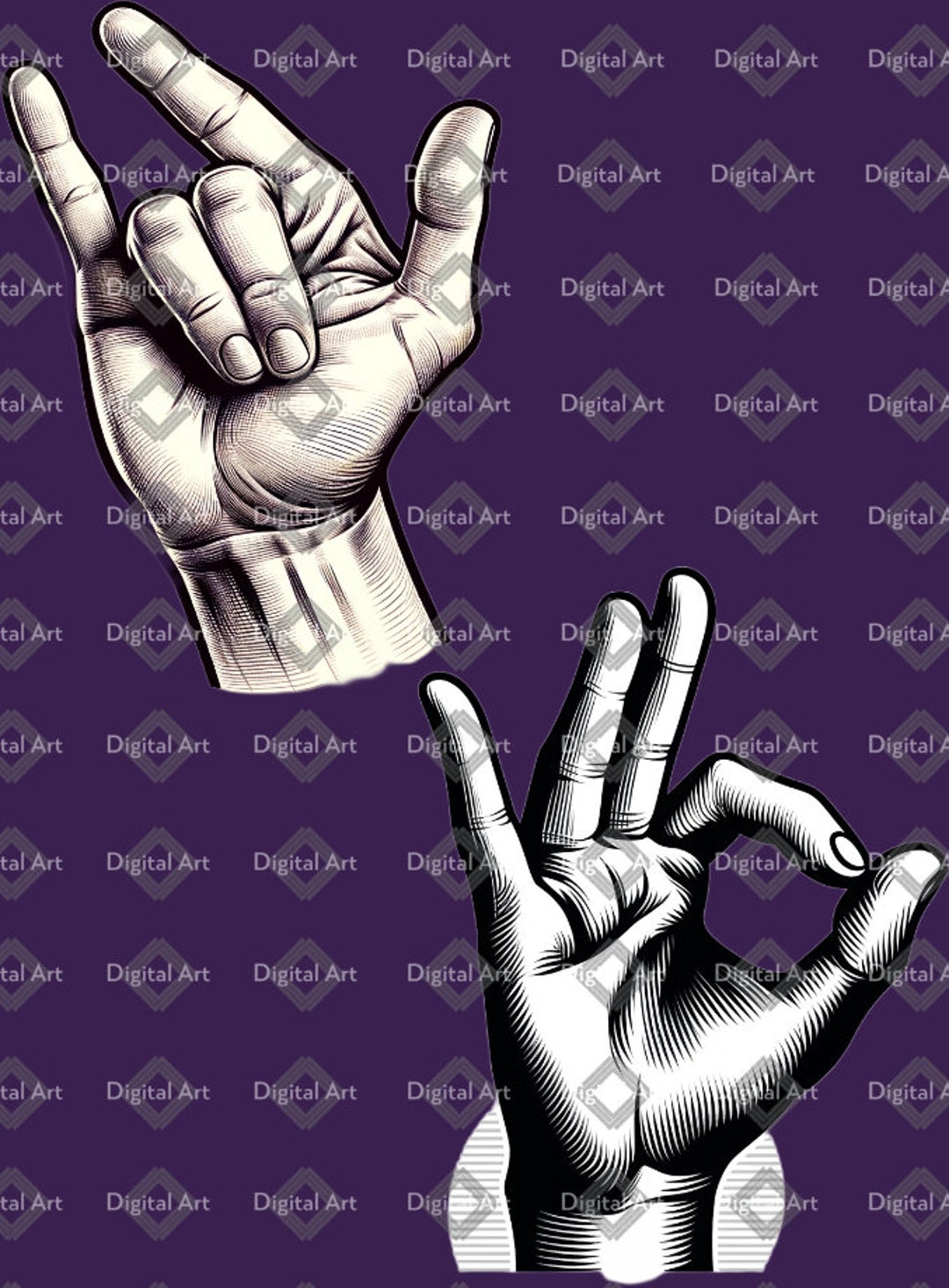 Sign Language Washroom Signs Clipart - Men & Women Bathroom Signs With ...