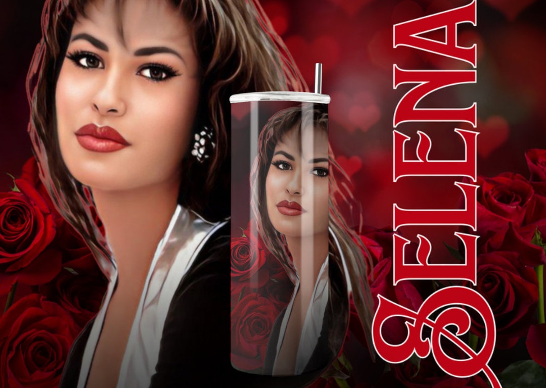 Stay Hydrated With the SELENA Skinny Tumbler - 20 Oz, Lid, Straw and ...