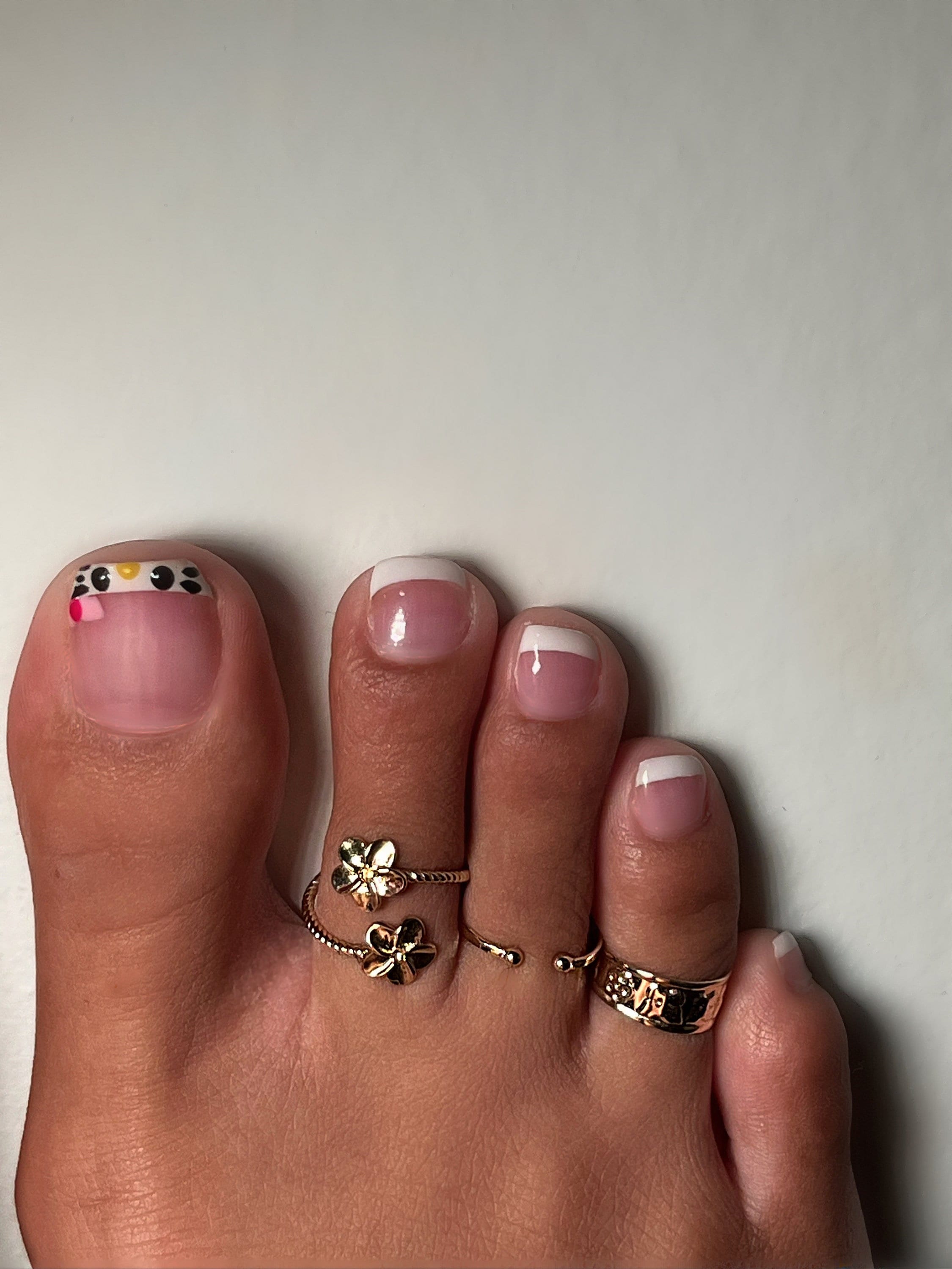 Toe Rings Toe Cuffs 6pc Adjustable Gold Toe Rings - Etsy