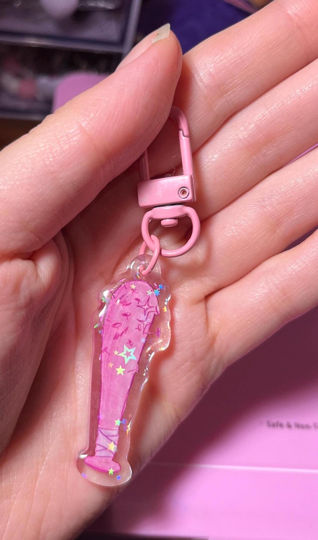 Mini Yassified Bat Keychain - Etsy