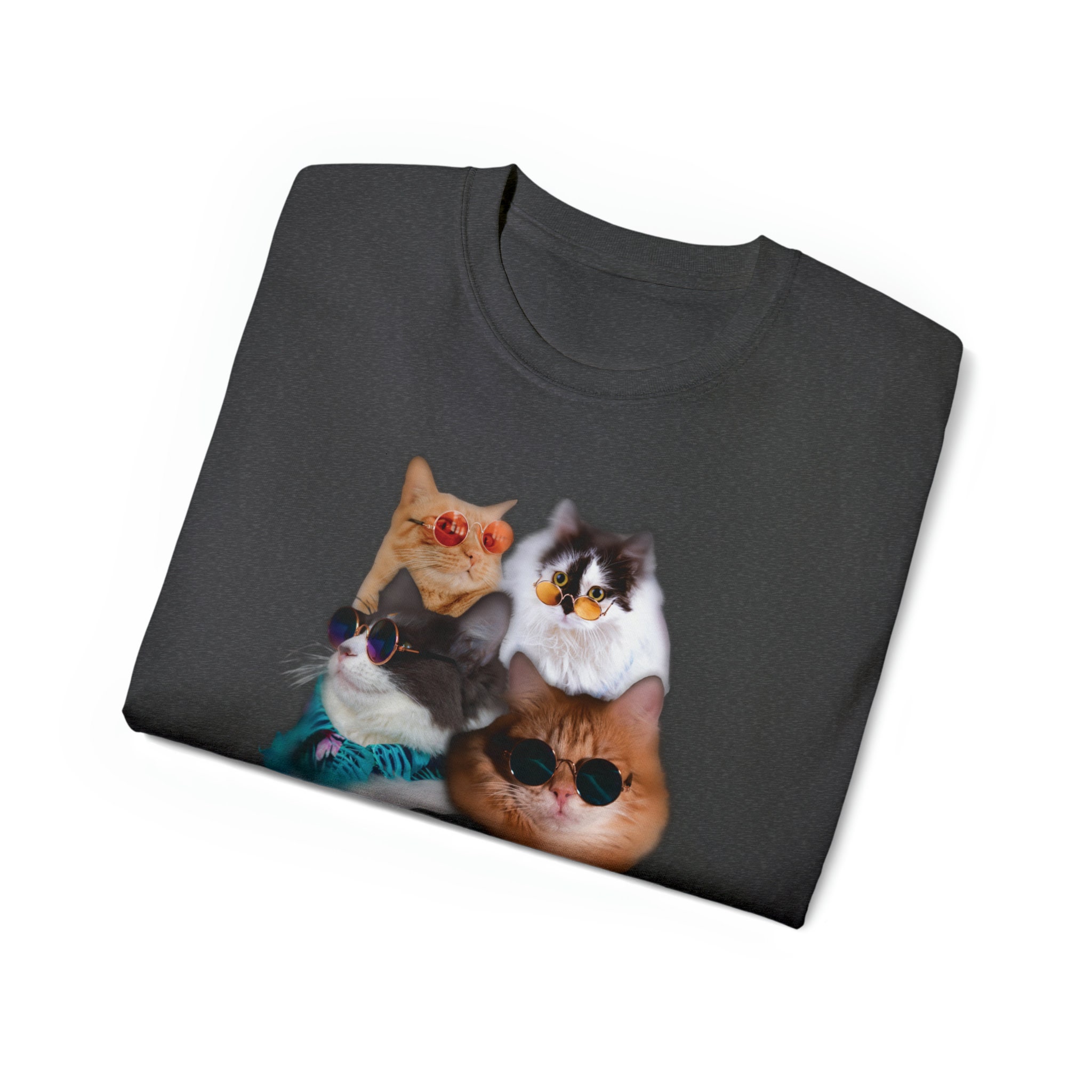 Offensive Cat Shirt Funny Cat Meme Sarcastic Tshirt Retro Y2K Print ...