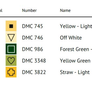 Lemons and Leaves Pdf Pattern for Cross Stitch - Etsy