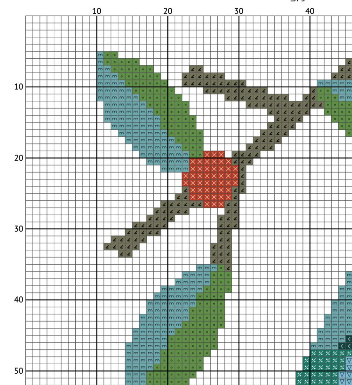 Blue Bird Pdf Pattern for Cross Stitch - Etsy