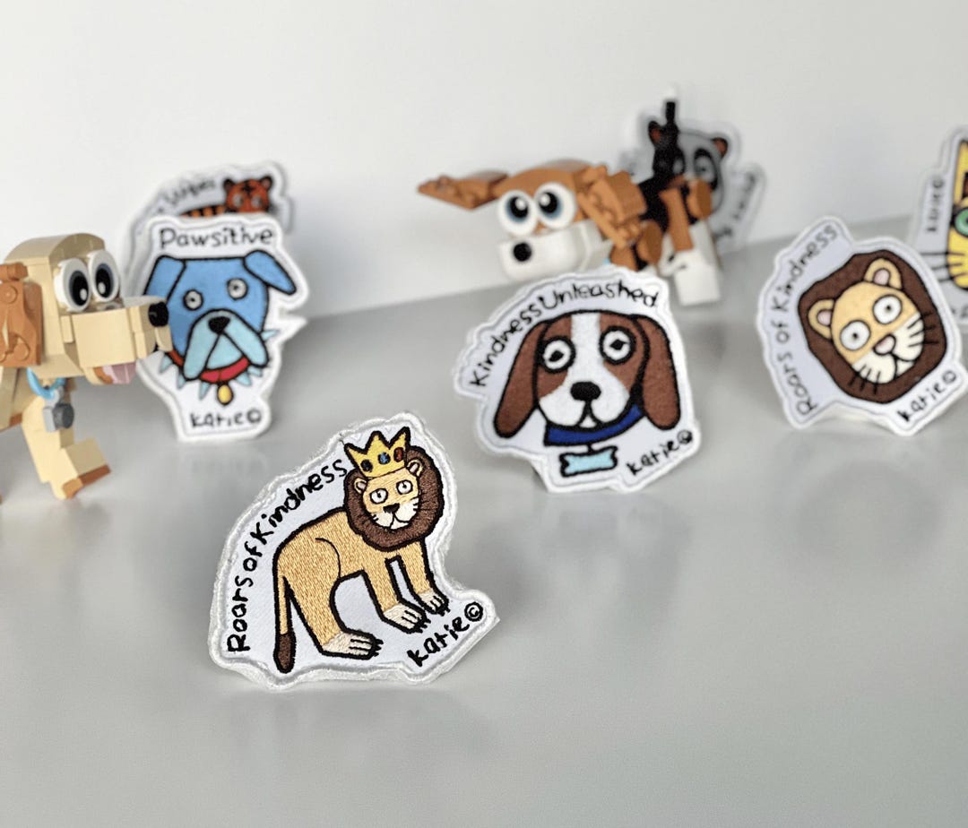 Inclusive Art Edition: Animal + Kindness Hook-and-loop Embroidery ...