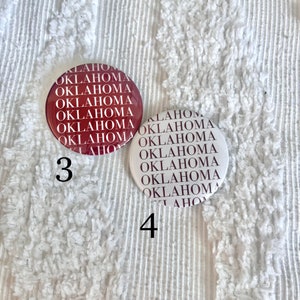 OU Gameday Buttons 4 Pack - Etsy