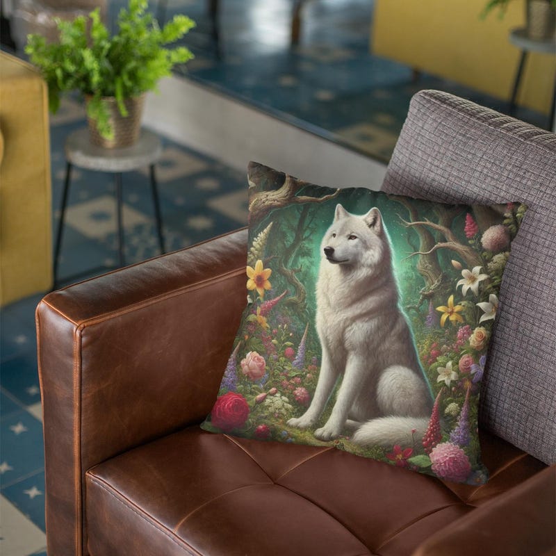 Wolf Pillows - Etsy