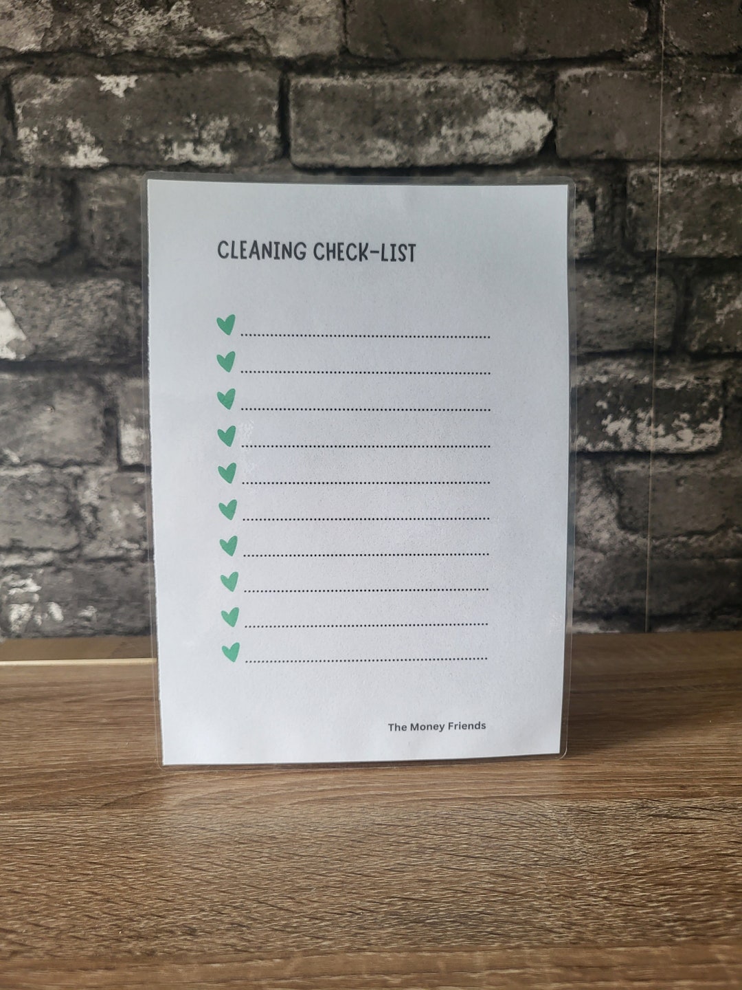 Cleaning Checklist With Whiteboard Pen with Magnets - Etsy