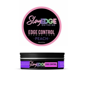 Stay Sleek With Peach Scent Edge Control - Strong Hold, Non-greasy ...