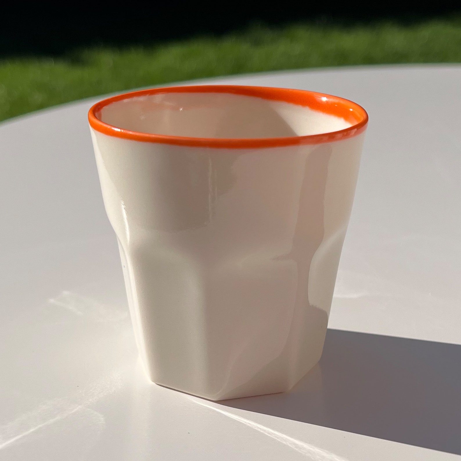 PORCELAIN MUG, CERAMIC Coffee Mug, Mug Without Handle, Durable Nova ...