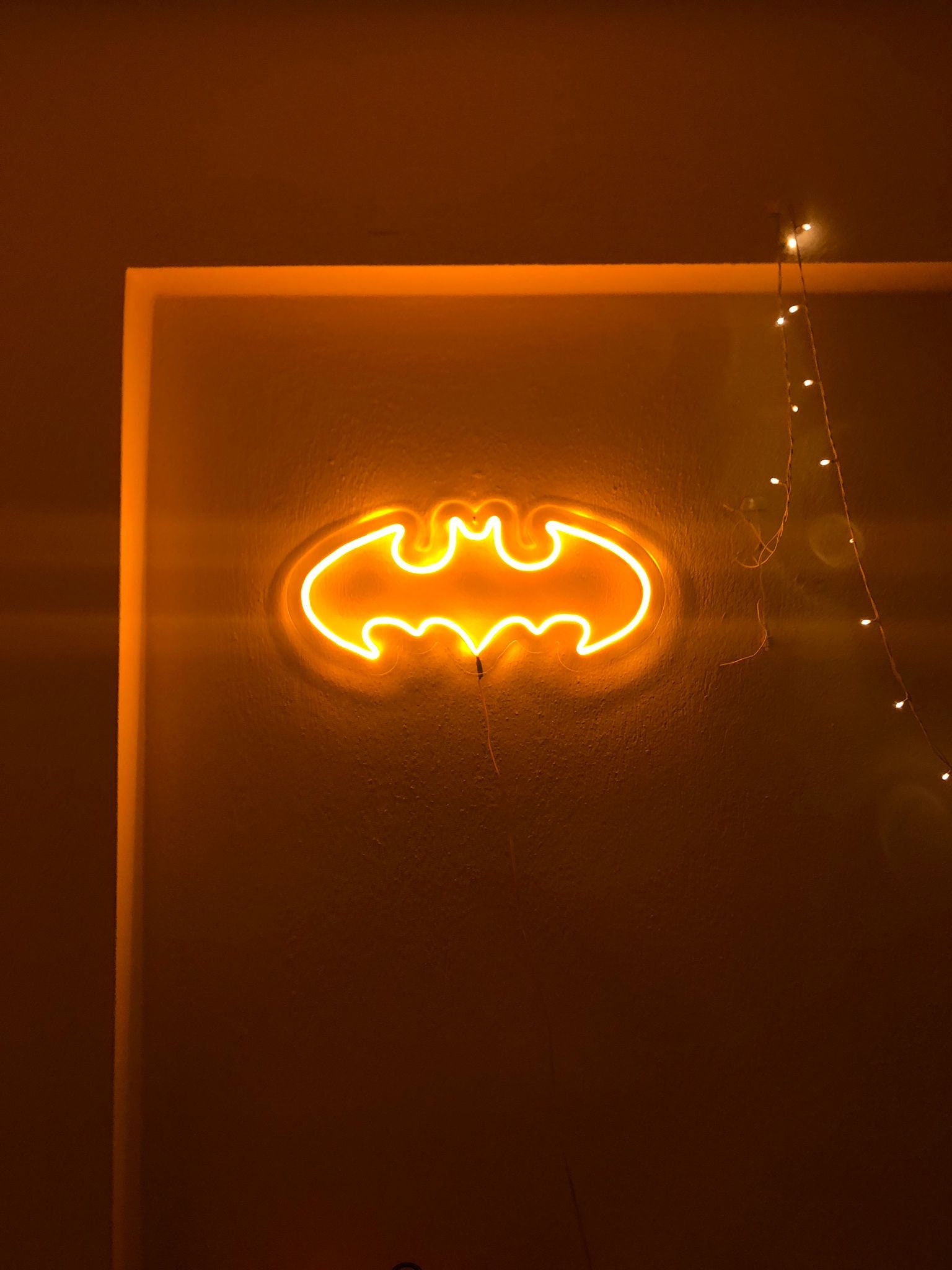 Bat Neon Sign Bat Led Light Bat Decor Handmade Custom Neon Bat Signal ...