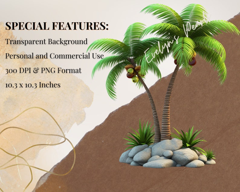 Palm Tree Clipart Desert Tree PNG Desert Plant Clipart Desert PNG ...