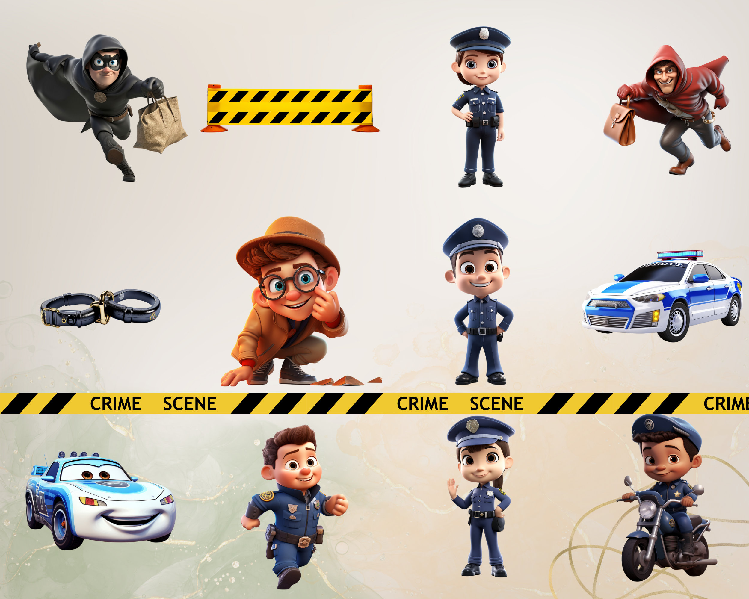 Police Clipart Cute Policeman PNG Police Car Clipart Detective PNG ...