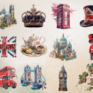 London Clipart British Landmark PNG London Vacation Travel Clipart ...