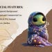 Alien Clipart Cute Alien PNG Sky Clipart Rocket PNG Space Clipart ...