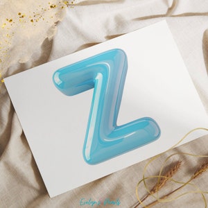 Blue Bubble Letters Clipart 26 English Alphabet PNG Planner Clipart ...