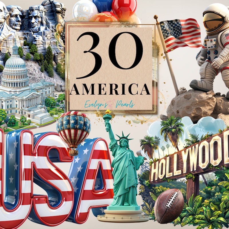 Usa Landmarks - Etsy