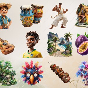 Brazil Clipart Brazil Landmark PNG Brazil Vacation Travel Clipart ...