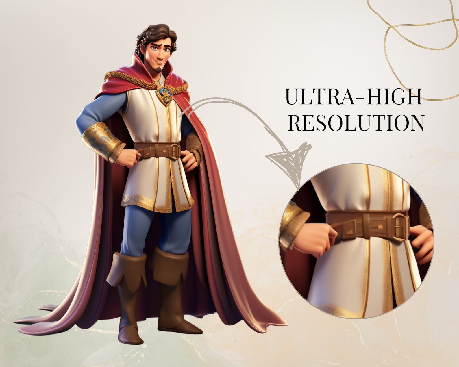 Prince Clipart Prince Fairy Tale Clipart Children's Party Clipart ...