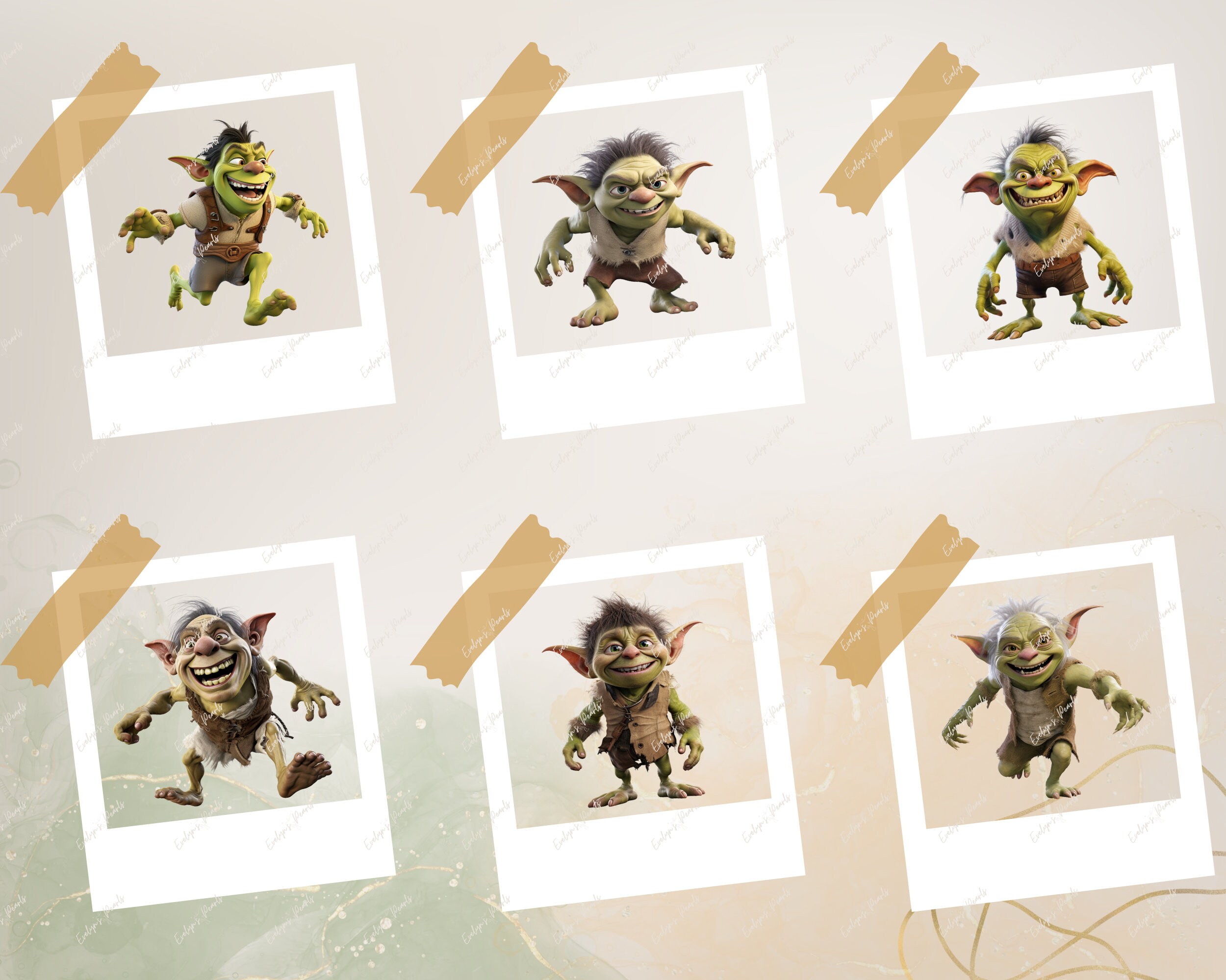 Goblin Clipart Goblin PNG Spooky Monster Clipart Green Goblin Clipart ...