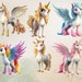 Unicorn Clipart Magical Horse Clipart Cute Unicorn Clipart Animal ...
