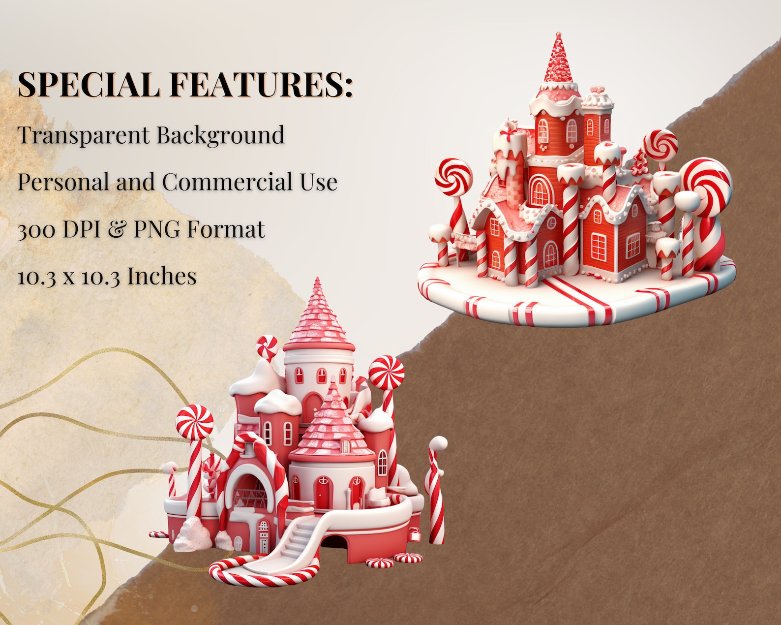 Candy Cane Clipart Candy Clipart Red and White Rock Swirls Clipart ...