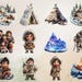 Eskimo Life Clipart Arctic Decor Clipart Tribal PNG Wild West PNG ...