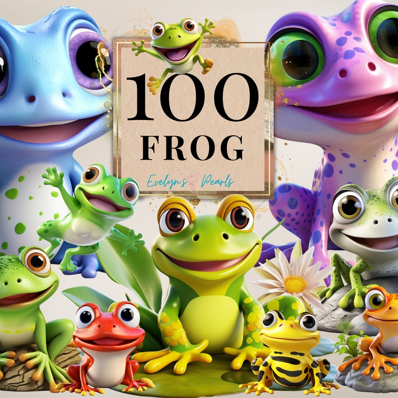 Cute Frog Papercraft - Etsy UK