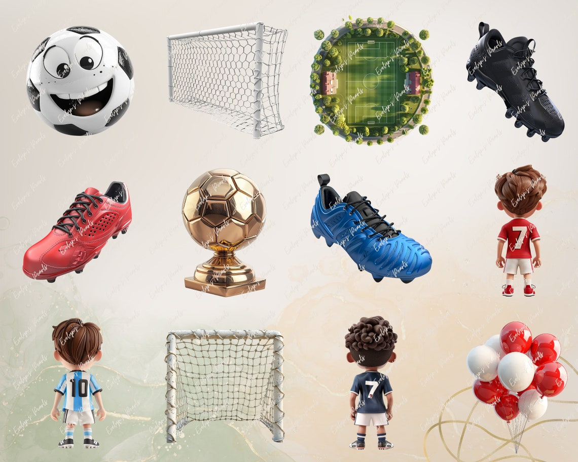 Football Clipart Sports PNG Football Match Clipart Blue Players PNG Red ...
