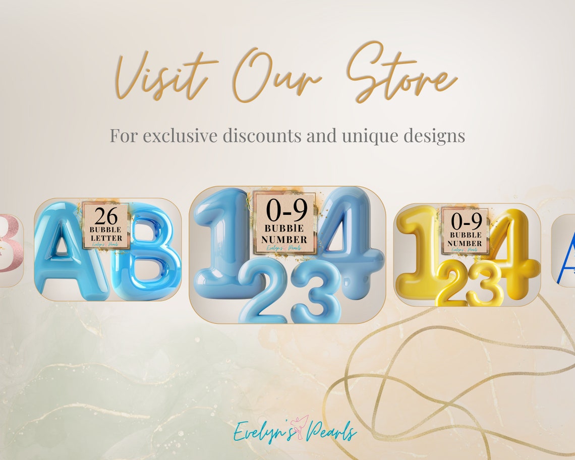 Yellow Bubble Numbers Clipart 0-9 Yellow Numbers PNG Party Numbers ...