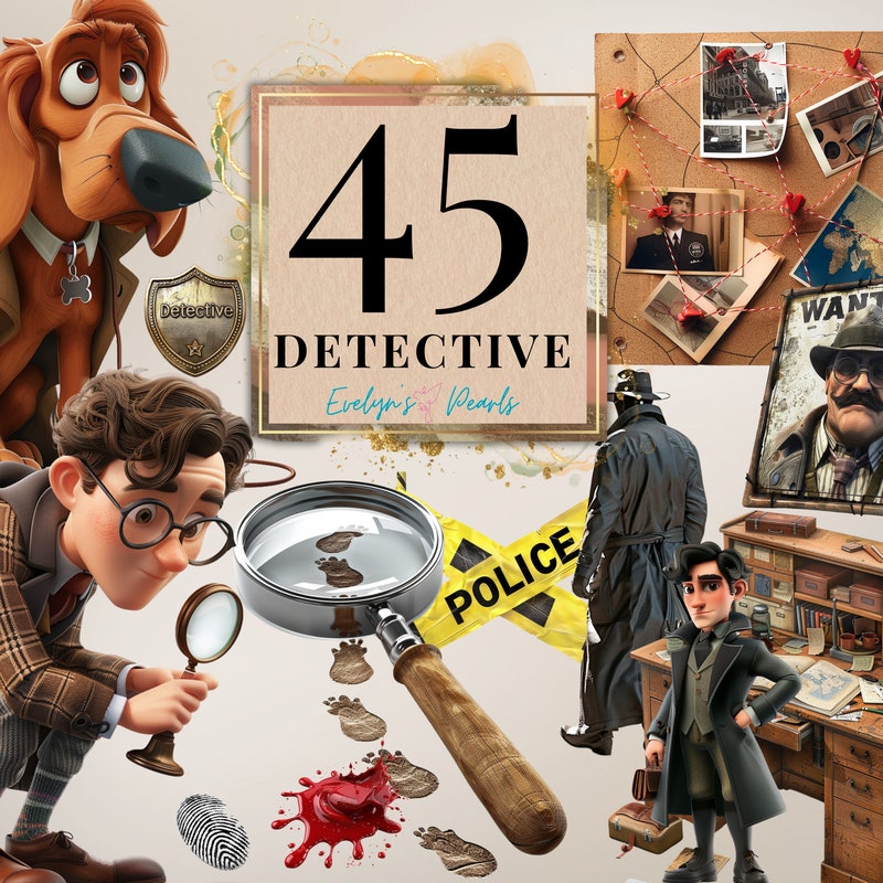Detective - Etsy